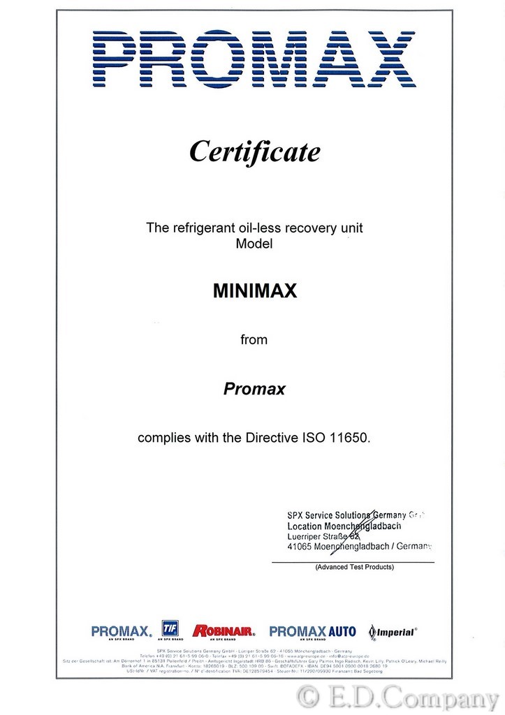 MINIMAX PROMAX